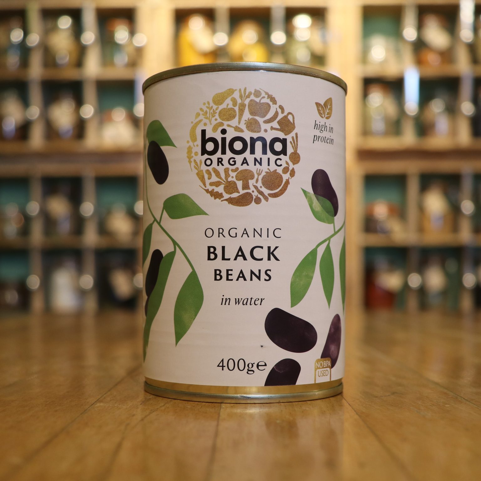 Biona Tinned Black Beans - Zero Green Bristol